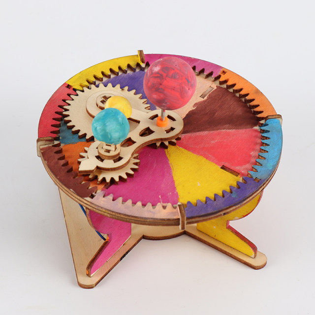 Moon Earth Sun Three Ball Instrument DIY Science and Technology Small ...