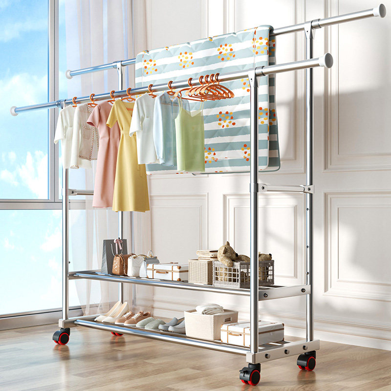 Shu hong Stainless Steel Clothes Rack - Telescopic Drying Rack for ...