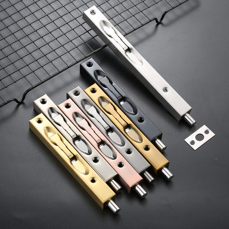 Wooden Door Ground Bolt 304 Stainless Steel Concealed Security Door Sub ...