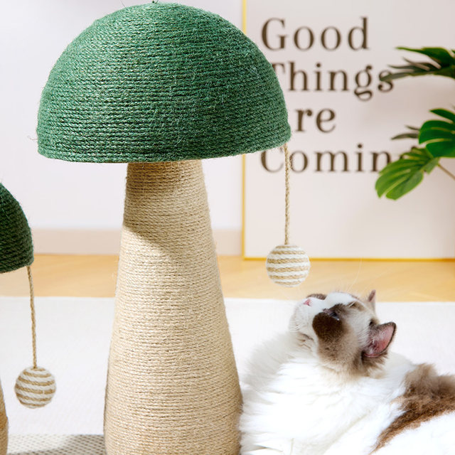Mushroom cat scratching board, wear-resistant and crumb-free, cat ...