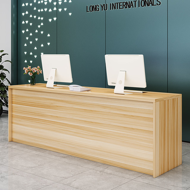 The front desk desk reception platform company real estate agency ...