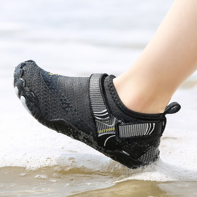 Children's beach shoes quick-drying catch the sea reef wading shoes non ...