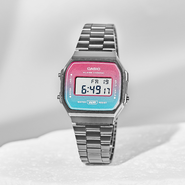 CASIO Casio Watch Men's Women's Silver Silver Watch Electronic Watch ...