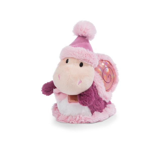 German NICI winter family pink snail doll blue snail plush doll ...