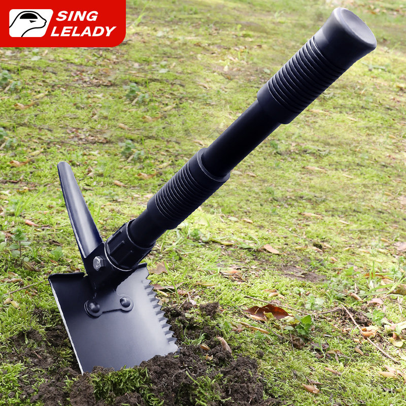 Multifunctional Engineering Shovel Folding Portable Manganese Steel ...