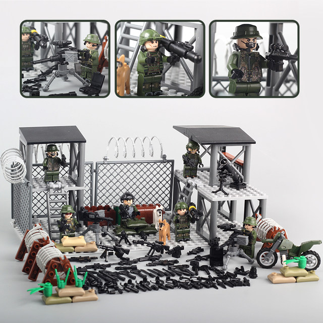 New product military war base sentry tower fortress house prison ...