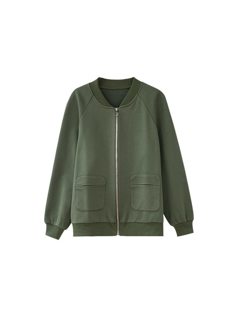 September Momo Baseball Jacket Short Coat for Women, Autumn 2025 New ...