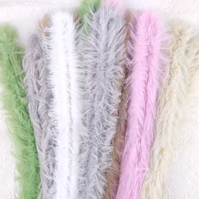 Twisting stick puppy Maltese 20mm long mink hair twisting stick diy ...