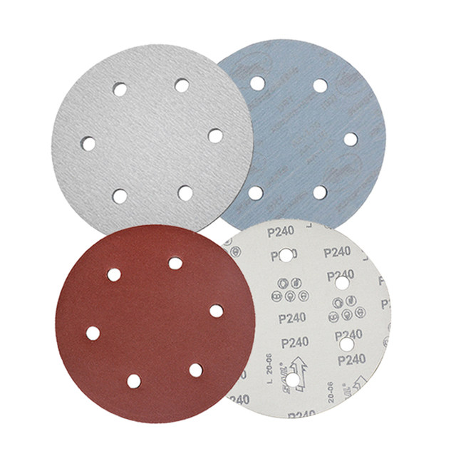 Long pole wall grinder sandpaper sheet 9-inch 6-hole vacuum self ...