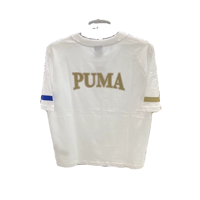 Genuine PUMA Puma stitching contrasting color breathable round neck men ...