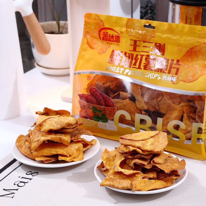 Su Dahao Sweet Potato Slices - Crispy Sesame Sweetened Dried Sweet ...