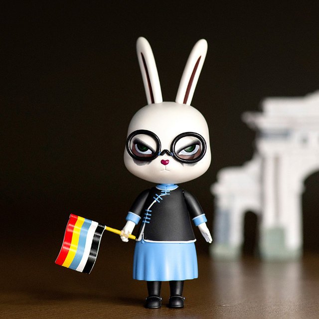 Gothic makeup rabbit genuine figure blind box 2025 new style rabbit ...