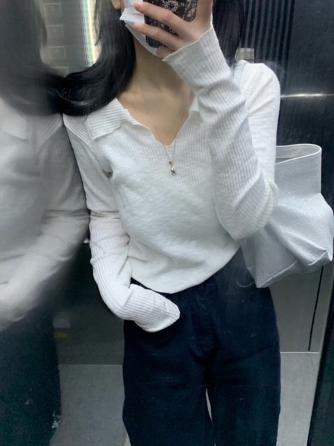 Unique SEI Spring and summer simple and gentle girl next door wavy lace ...