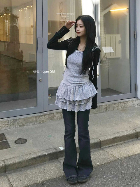 Unique SEI Spring and Summer New Forest Floral Sling Slim Sweet Inner ...