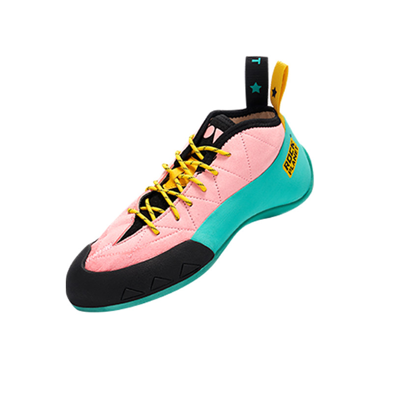 Rock Planet Black Stone Climbing Shoes - Unisex - Lace-Up