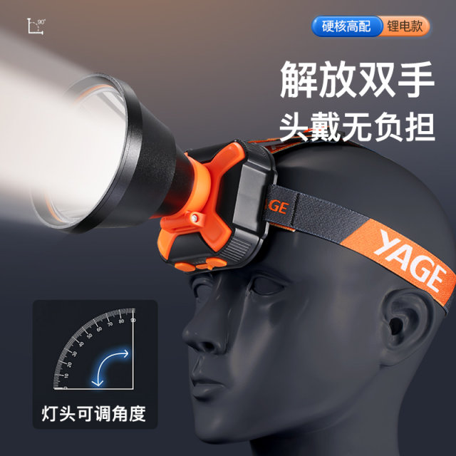 Yager laser cannon headlight strong light ultra-bright outdoor ...