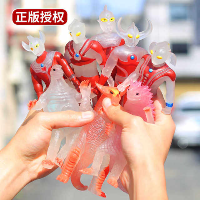 Luminous luminous Seven Otgomorrah monster soft rubber stretch Man ...