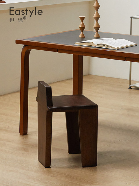 Full wooden stool Retro Wind B & B Family Celers New Chinese ...