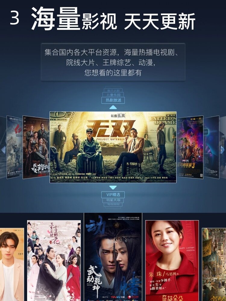 X.mango V9 Безжична TV кутия - HiSilicon 4K мултимедиен плейър