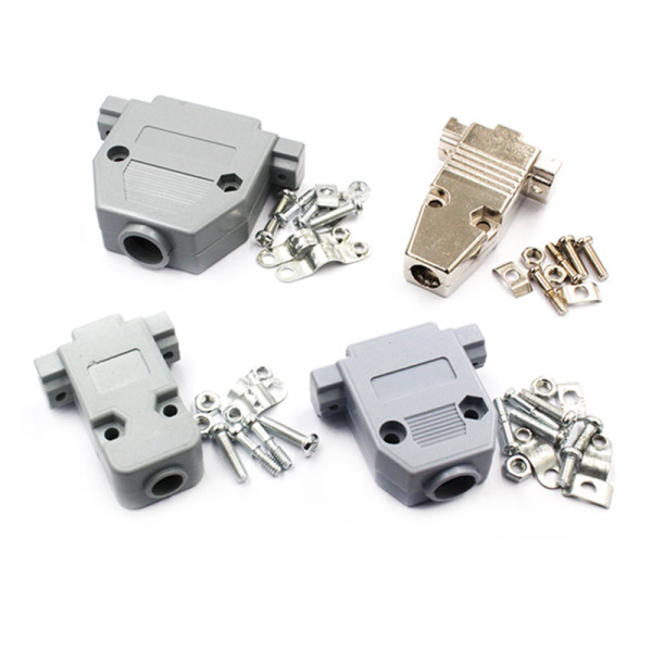 DB9/DR9 Female To Male RS232 Serial Interface Welding Plate With Metal ...