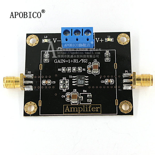 OPA843 High Speed Broadband Operational Amplifier Module, 800MHz ...