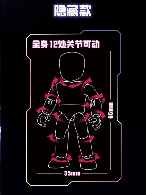 2024 New Manlian Stubbing Blind Blind Blind Iron Man Poisoned Puzzle ...