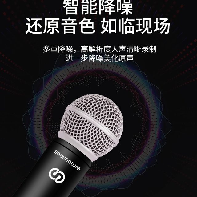 Senran Wireless Microphone Live Broadcast Special Dual Wireless ...