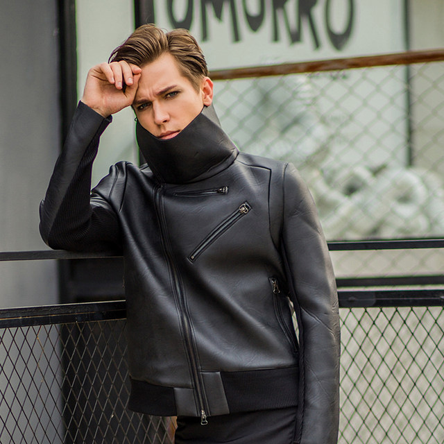 [Xiao] Original independent design men's new winter wear diagonal ...