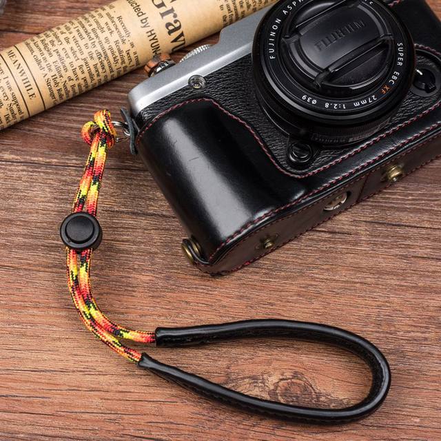 tusksty genuine leather camera strap suitable for Fuji Leica hanging ...