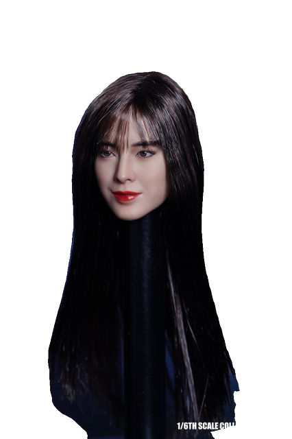 Special offer SDH0291/6 female head sculpting soldier Asian beauty head ...