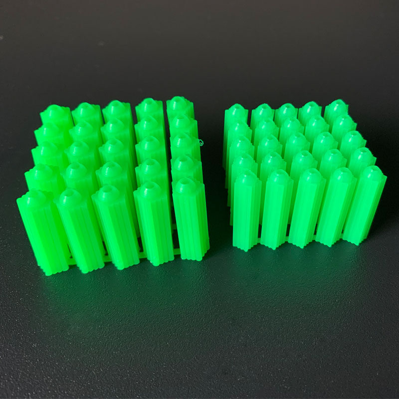 Green Plastic Expansion Tube - 6mm/6cm/8mm/8cm Expansion Plug M6/M8 ...