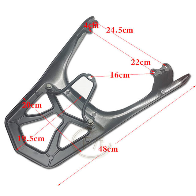 Yamaha motorcycle Qiaoge i tail box rack ZY125-13 modified shelf JOGi ...