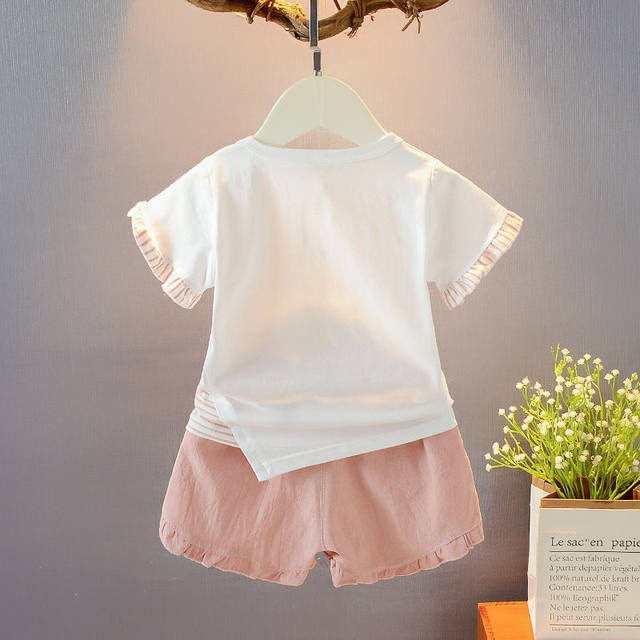 20221 new style 0-1 girl baby girl 2 summer clothes 3 clothes baby ...
