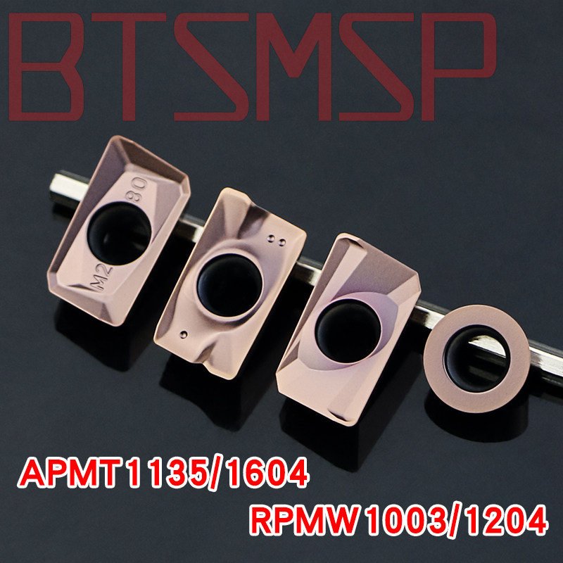 Fraise Btsmsp Apmt1135 1604 - Outil de fraisage CNC frontal