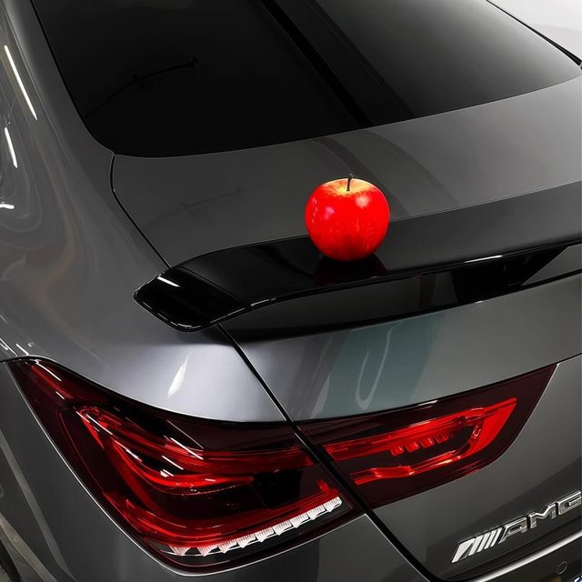 Car Apple car ornaments jewelry car trunk modification exterior ...
