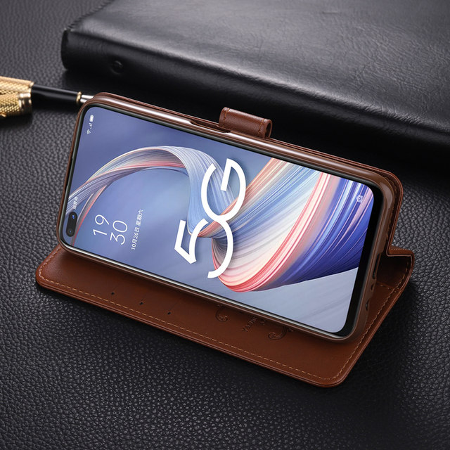 oppoA93 mobile phone case oppo A92s protection a93S leather case 5G all ...