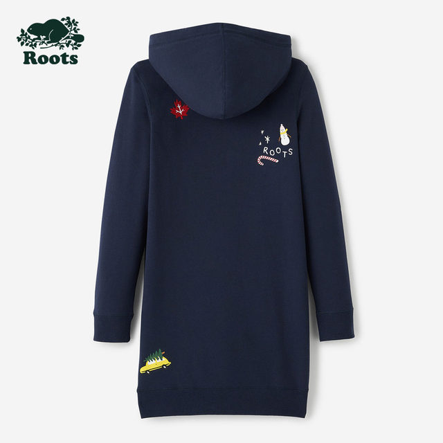 ROOTS American 2024 Winter Winter New Women's Simple Casual Casual long ...