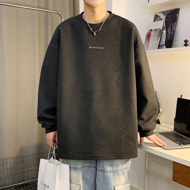 MTVO Matt Youde Velvet Sweatman Men's Autumn and Winter long -sleeved ...
