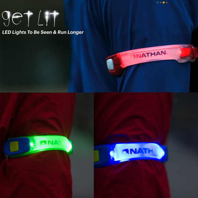 40 % off NATHAN outdoor sports running safety light night running ...
