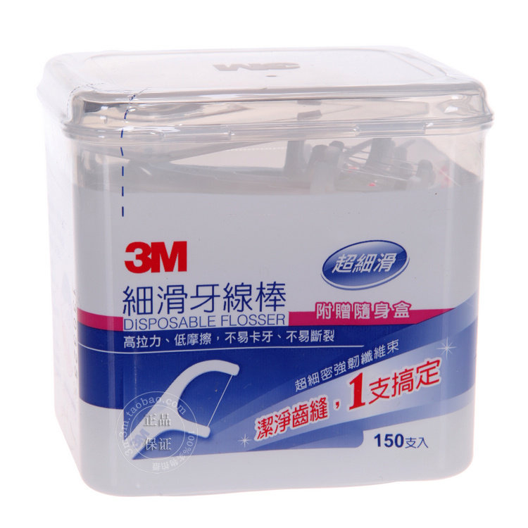 Taiwan 3m dental floss stick family pack 150 stycken