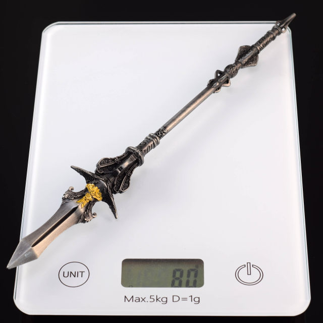 26CM 3D carved black myth Wukong game peripheral weapon model Ruyi ...
