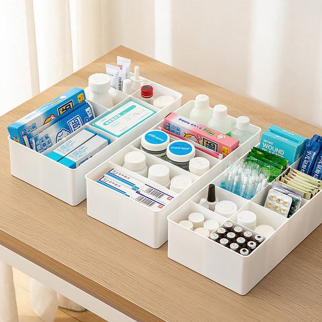 Drawer divider box infusion storage box desktop compartment storage ...
