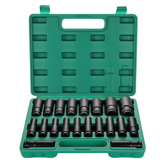 Green forest socket electric wrench, inner and outer hexagonal ...