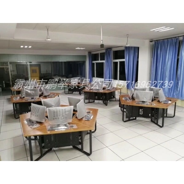 Customizable electric school double-brain computer room table computer ...