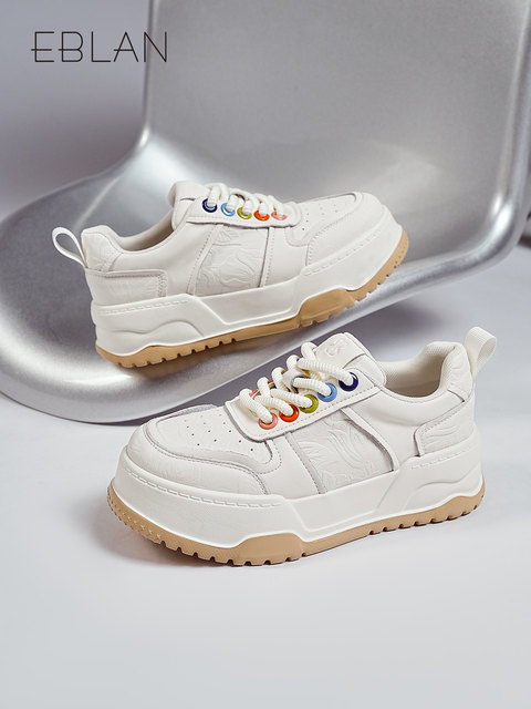 Eblan/Yidan 2025 Spring Heights Small White Shoes Various Comfortable ...