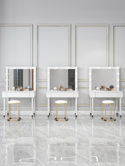 Photo studio makeup mirror with drawer principal makeup desk studio ...