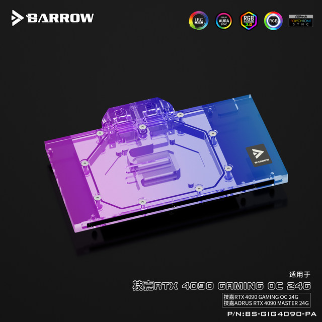 Barrow Gigabyte AORUS 4090 Super Engraving Full Coverage Graphics Card ...