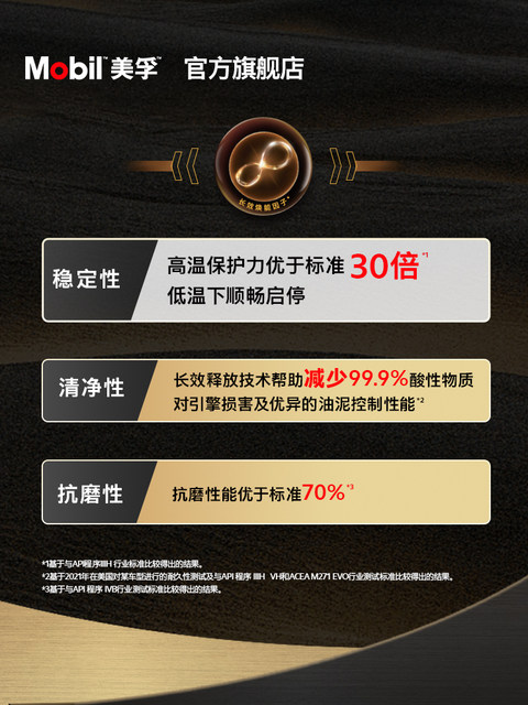 Official flagship genuine Mobil Mobil 1 Classic Performance 0W-20 4L SP ...