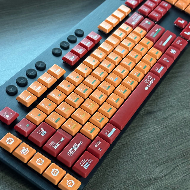 Logitech G913 two-color keycap chemical elements customized mechanical ...