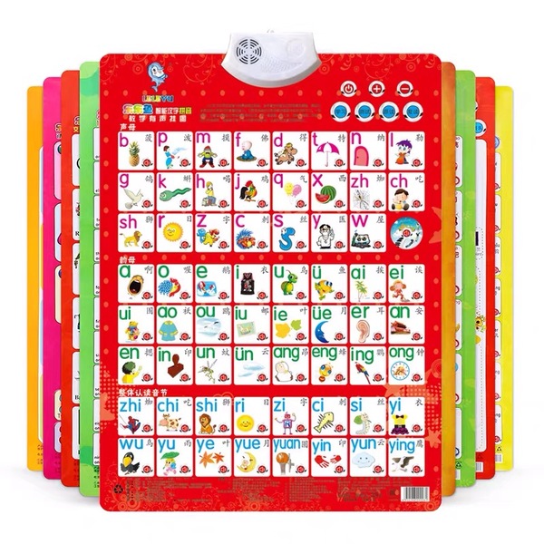 Chinese Pinyin Wall Chart Learning Machine For Primary School Students ...